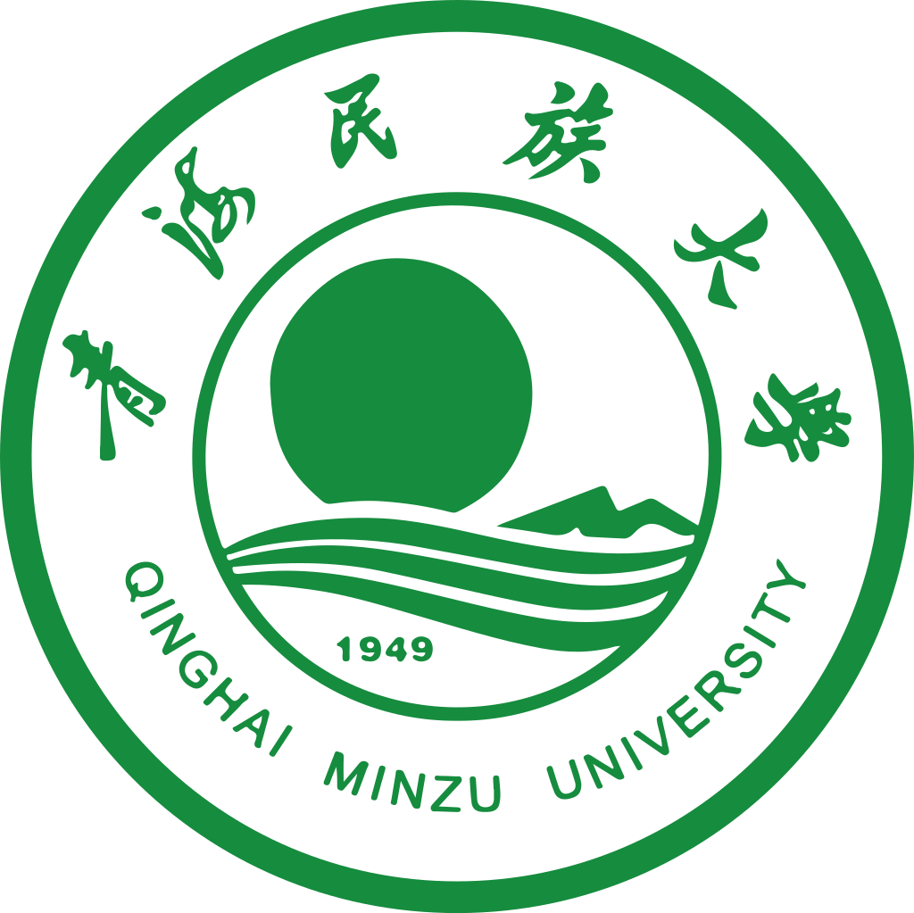 青海民族大学校徽矢量图下载 - 中国大学矢量校徽大全