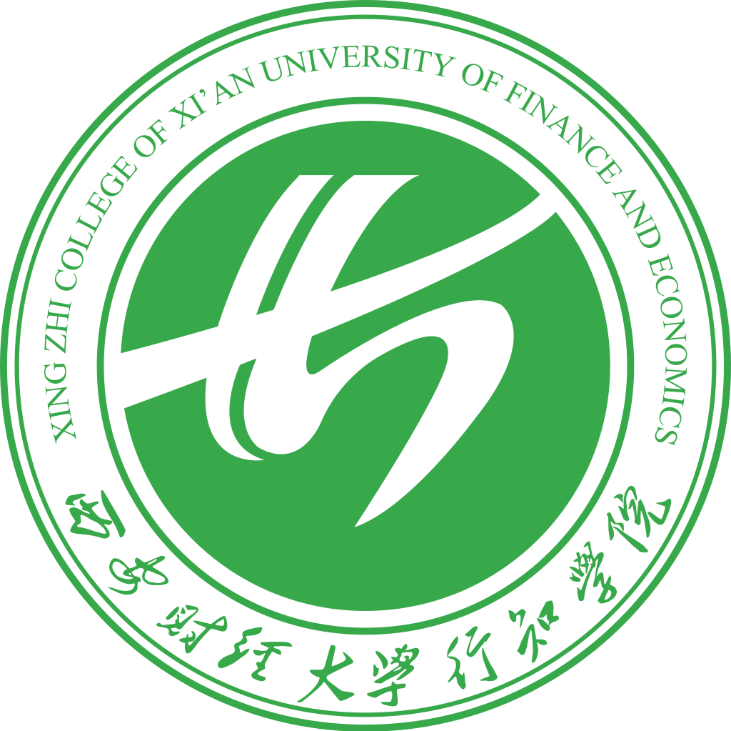 西安财经大学行知学院校徽矢量图下载 - 中国大学矢量校徽大全