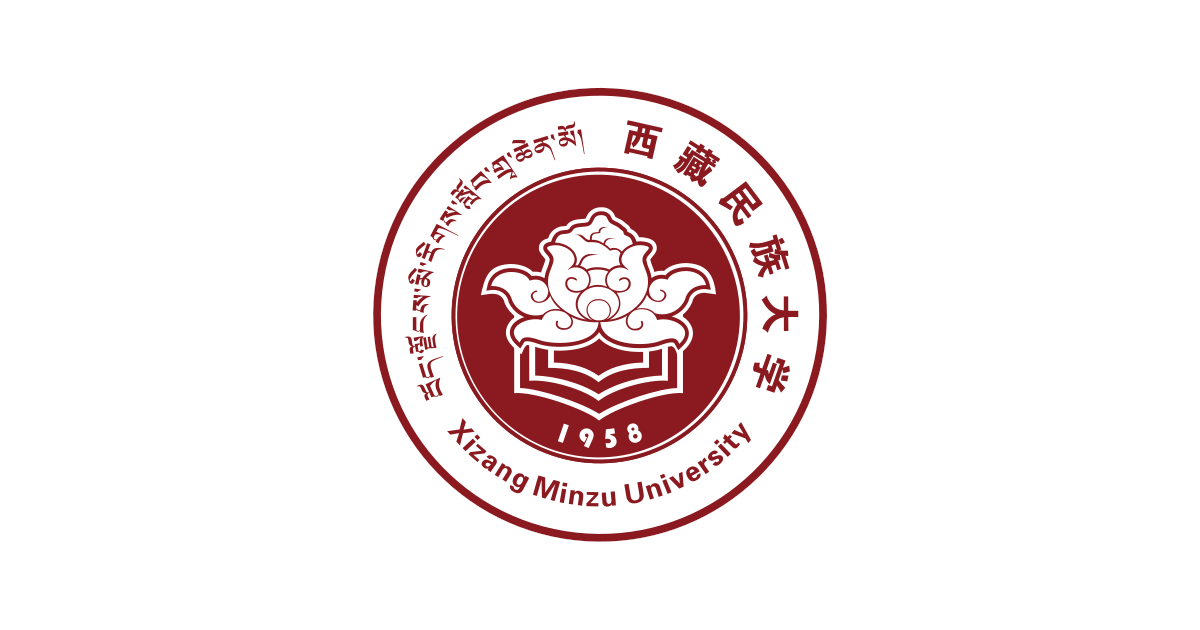 西藏民族大学校徽矢量图下载 - 中国大学矢量校徽大全